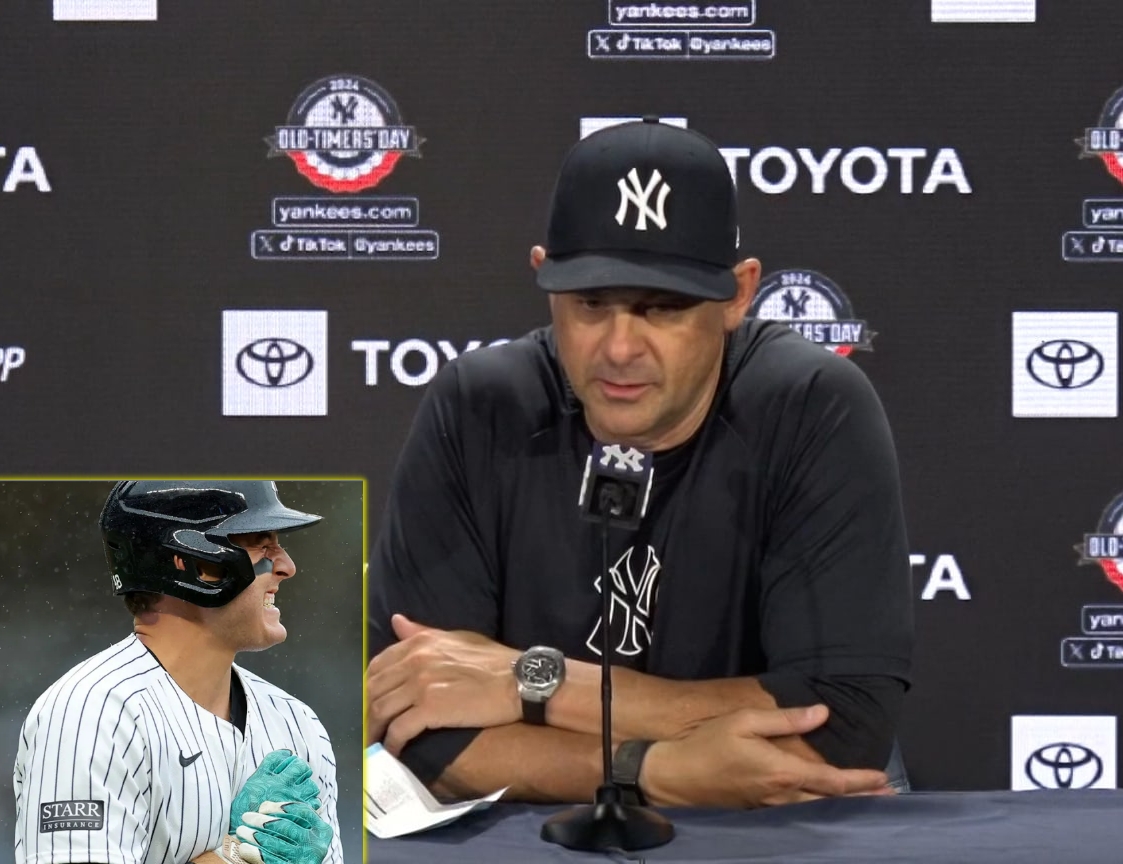 Yankees' Aaron Boone gives key Anthony Rizzo update ahead of postseason - Sport News