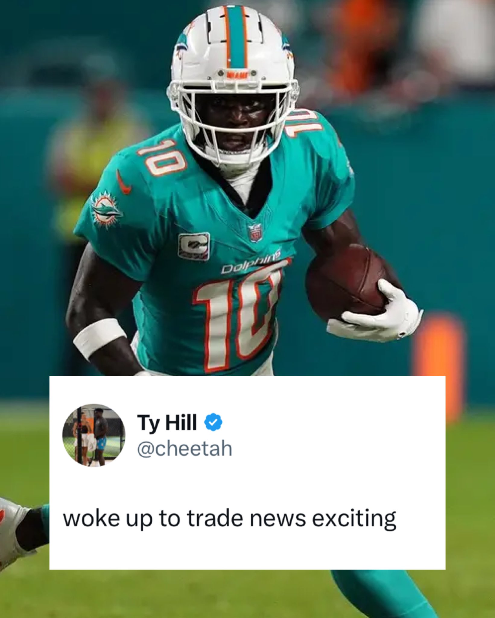 Tyreek Hill Shares Cryptic Post About 'Exciting' Trade News Amidst Rumors Surrounding Davante ...